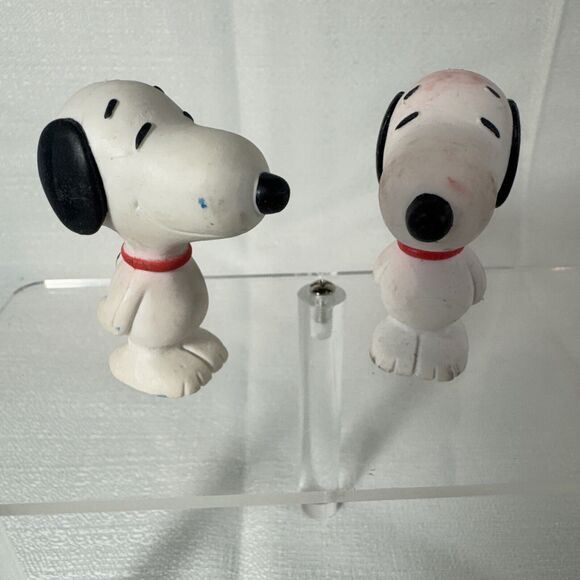 Peanuts | Office | Snoopy Eraser Lot Of 2 3d Figures Peanuts Rare Toys ...